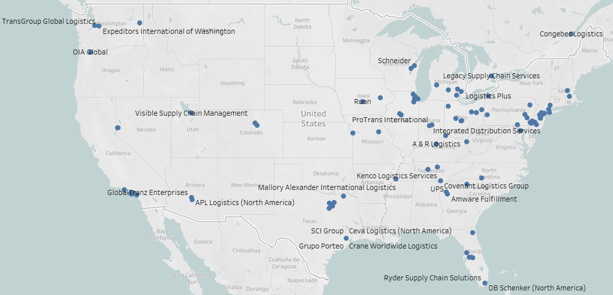 THE LOGISTICS PROVIDER LANDSCAPE IN NORTH AMERICA - Diagma