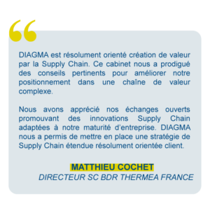 Supply Chain Industrie d'assemblage - Diagma